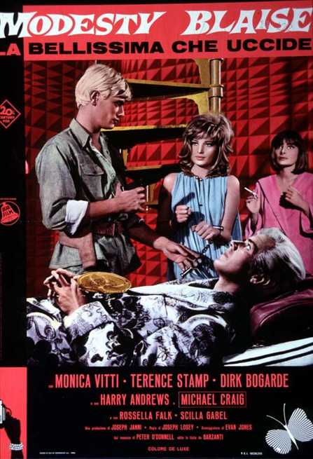 MODESTY BLAISE - Spietati - Recensioni e Novità sui Film